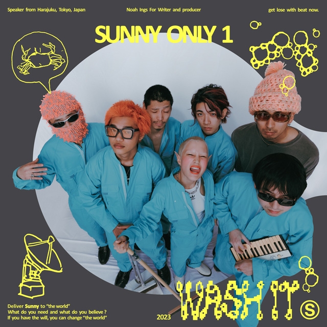 SUNNY ONLY 1、親交の深いアーティストたちと共作したニュー・シングル「WASH IT」をリリース - CDJournal ニュース